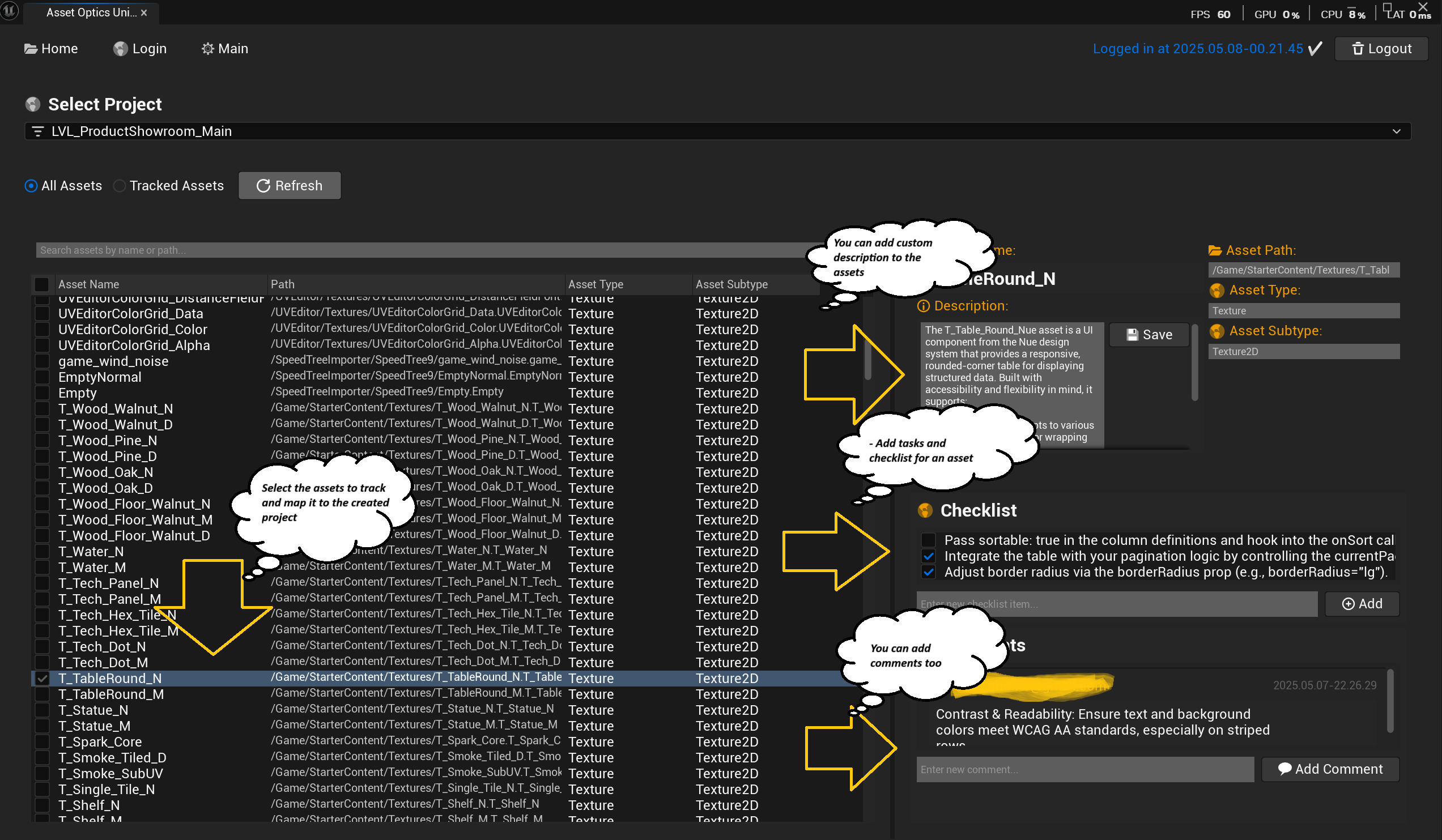 Getting Started – Asset Optics Documentation
