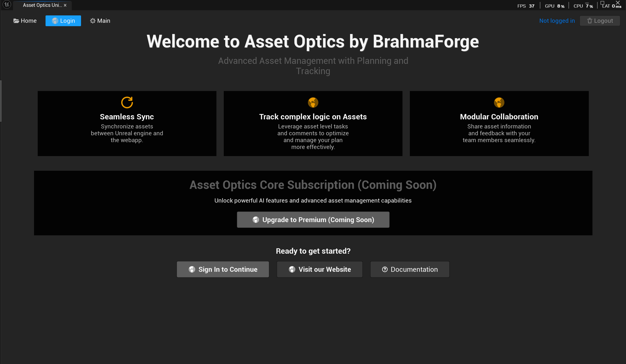 Getting Started – Asset Optics Documentation