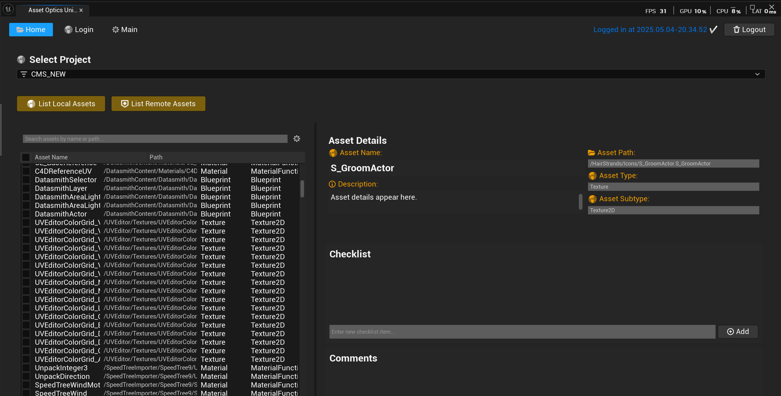 Overview - Asset Optics Documentation